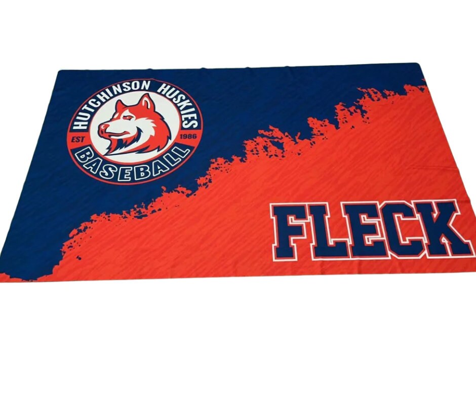 Sublimated Blanket, Team Blanket, Full Color Throw, Personalized Team ...