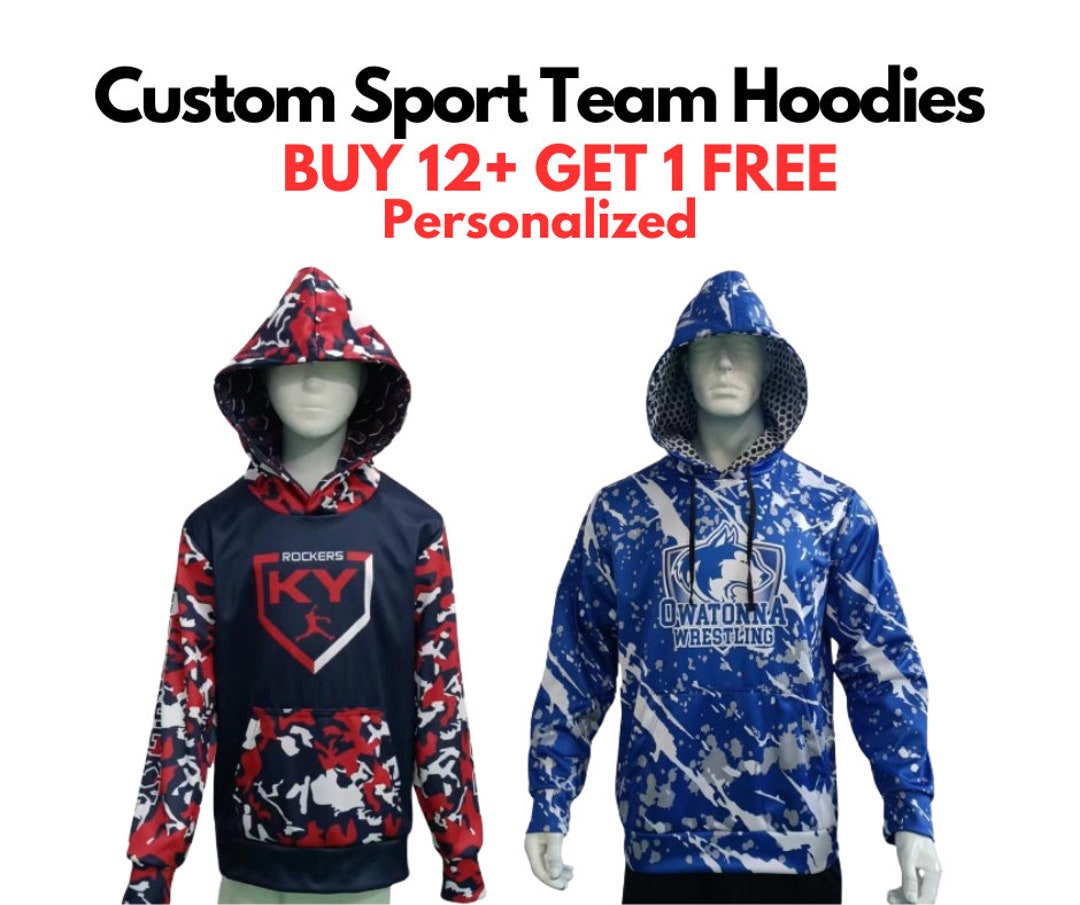 Custom Sublimated Hoodies, Team Hoodies, Personalized Hoodie ...