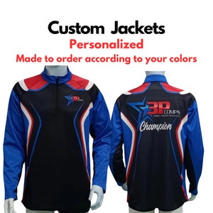 Custom Jackets for Cheer, Dance, Gymnastics Teams, Tournament Jackets ...