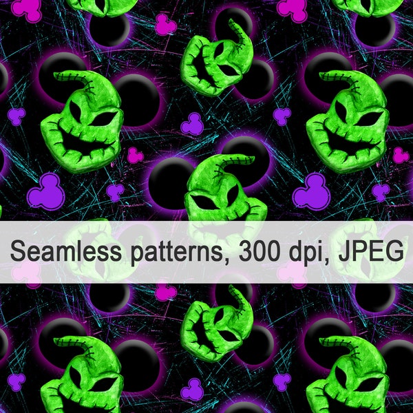 Oogie Seamless Pattern - Etsy