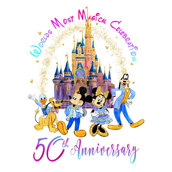 Mickey Mouse 50th Anniversary - Etsy