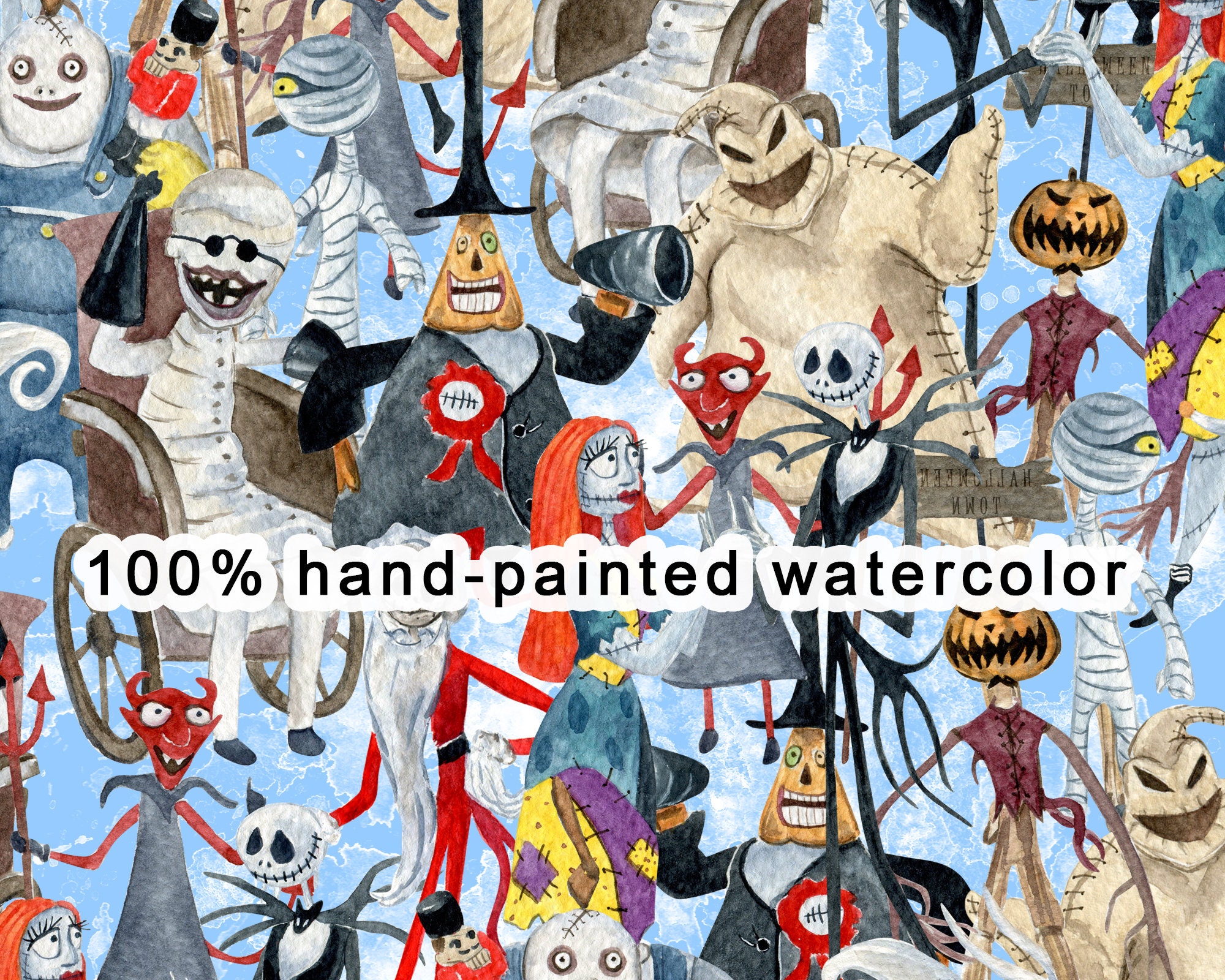Christmas, Halloween, Magic Kingdom, Monsters, Digital Paper ...