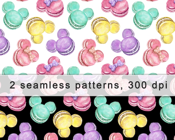 Macarons Snacks Mouse Head Food Magic Kingdom Fall - Etsy