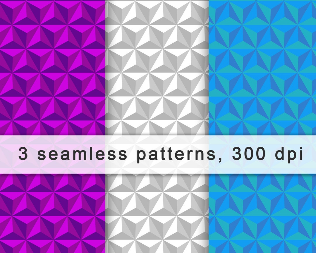 Epcot, Digital Paper, Magic Kingdom, Castle, Parks, Attractions ...