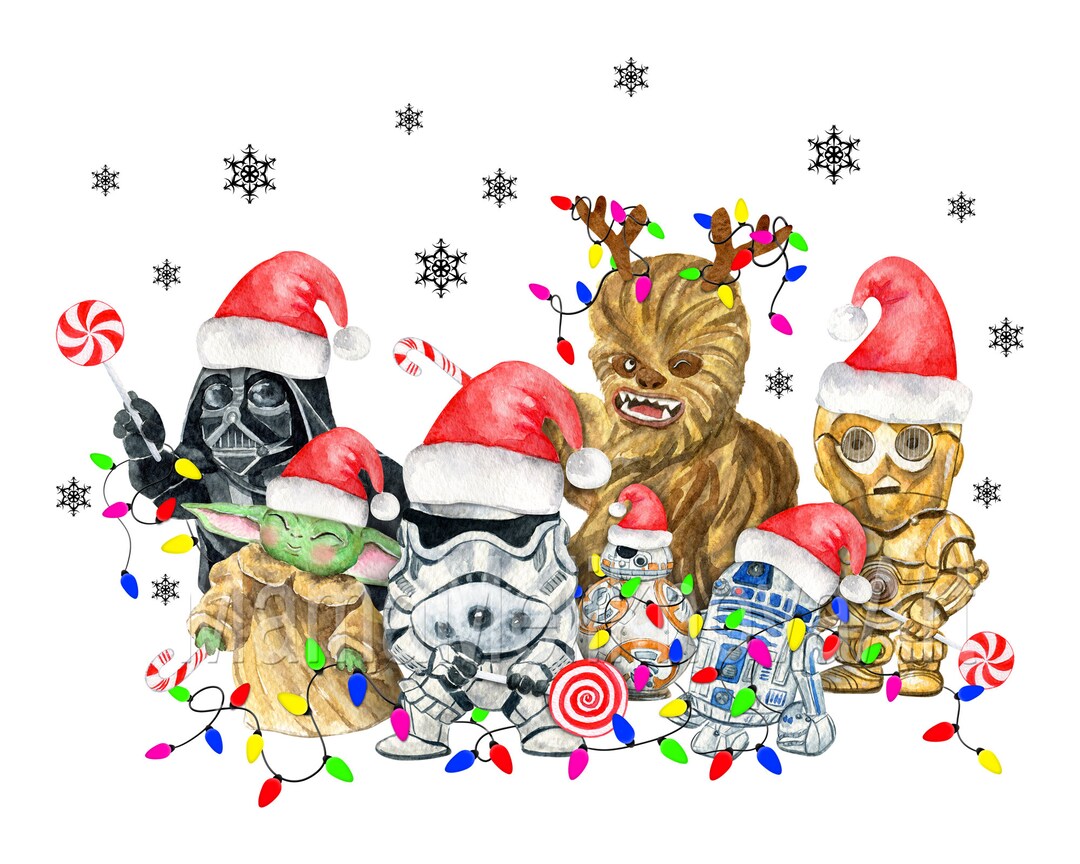 Christmas, Star Space Clipart, Printable, Print, Shirt, Darth Vader ...