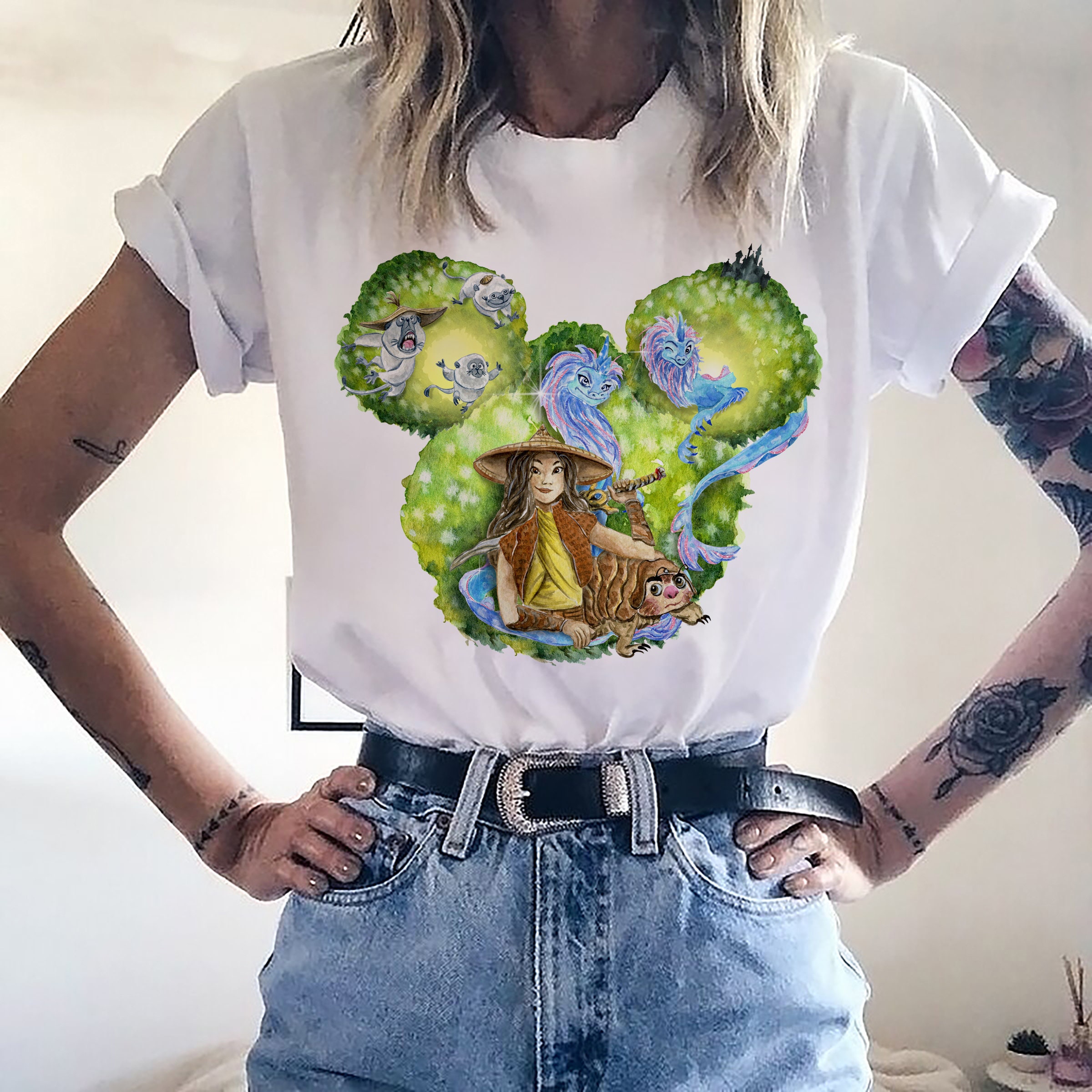 Raya and the Last Dragon Princess Mouse Head Magic Kingdom - Etsy