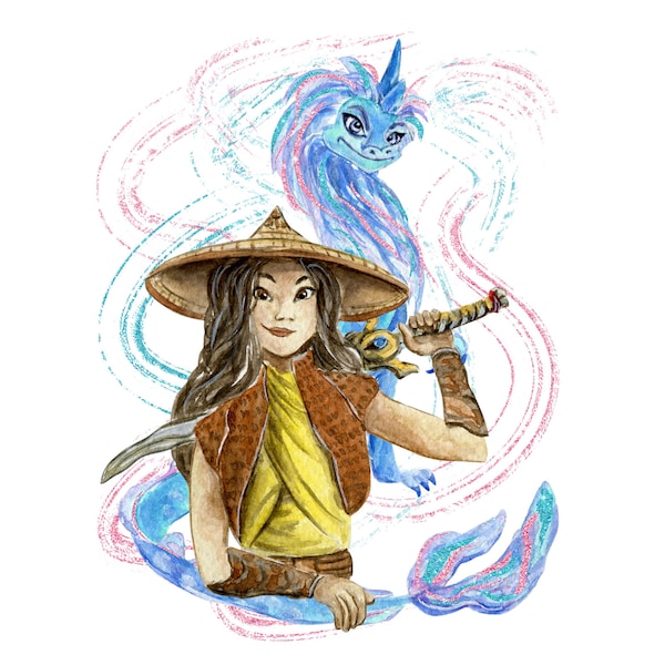 Raya and the Last Dragon Png - Etsy