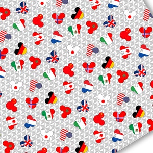 Epcot, Mouse Head, Figment, Magic Kingdom, Shirt, Sublimation, Parks ...