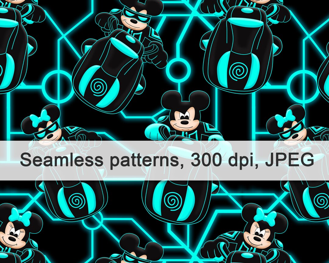 Tron, Magic Kingdom, Parks, Digital Paper, Graphics, Castle ...