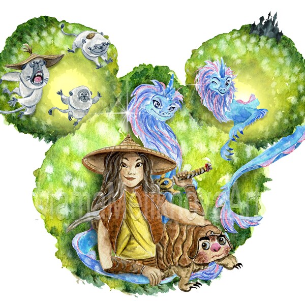 Raya and the Last Dragon Png - Etsy