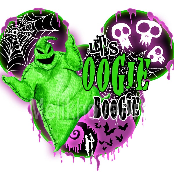 Oogie Boogi Clipart - Etsy