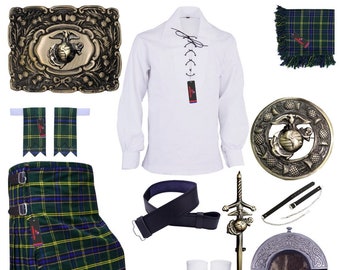 Marine Corps Kilt - Etsy