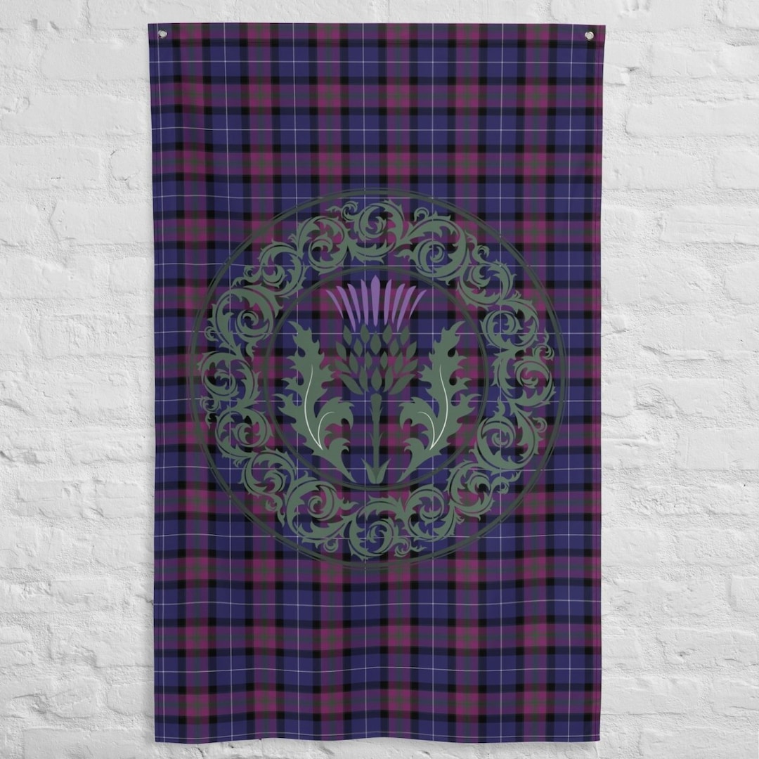 Pride of Scotland Tartan Flag - Etsy