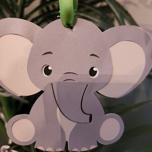 Eli Elephant -- Yard Stake, Plant Pick, Ornament - Etsy