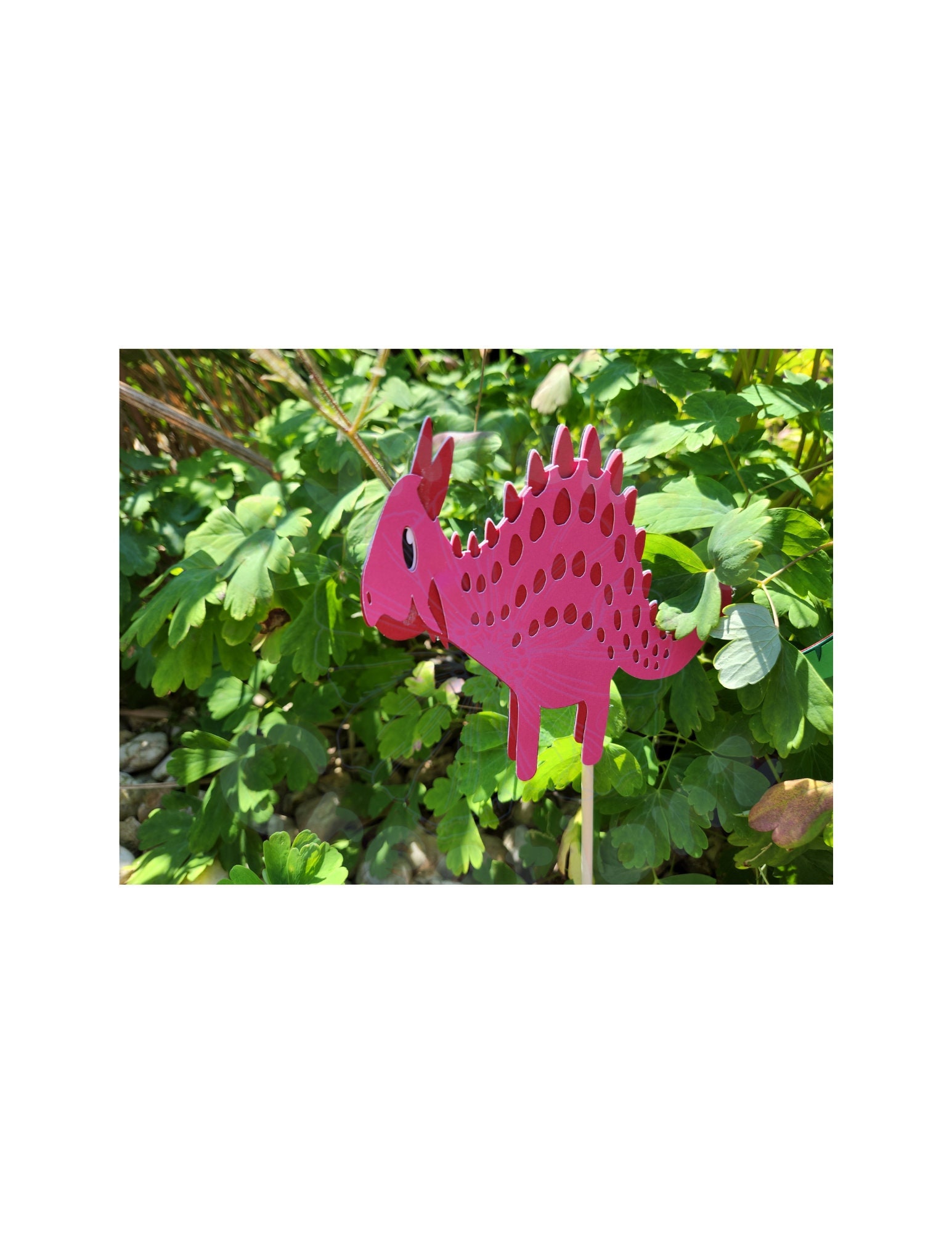 Archer Ankylosaurus -- Yard Stake, Plant Pick, Ornament - Etsy