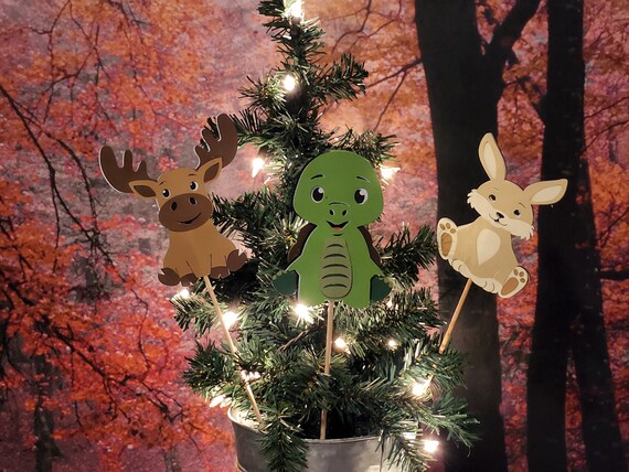 Robbie Rabbit Yard Stake Plant Pick Ornament | Etsy