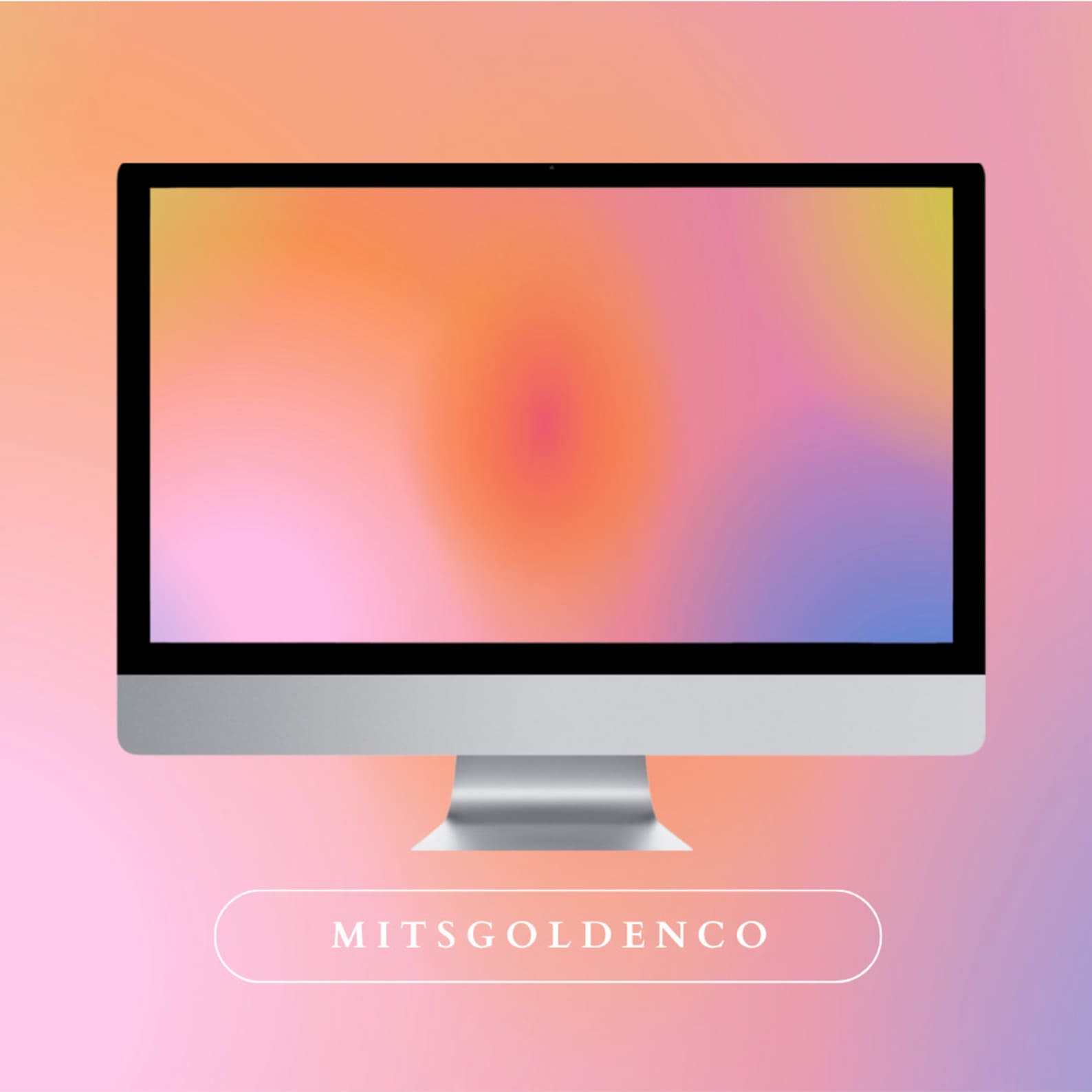 Gradient Aura Desktop Wallpaper/background - Digital Download - Etsy