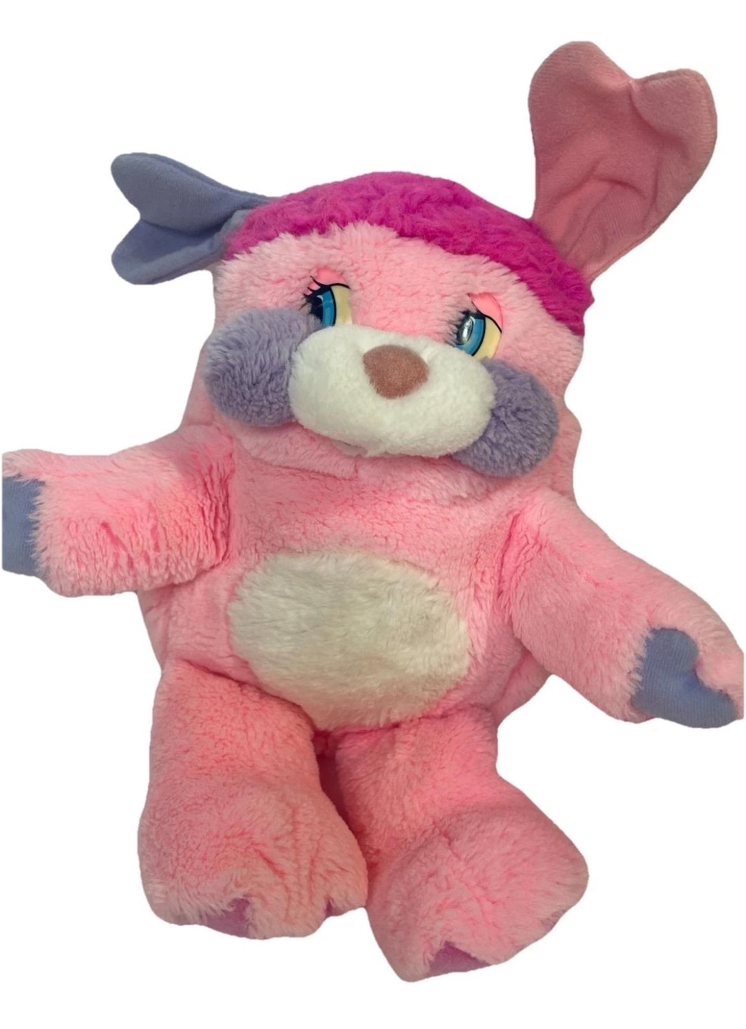 Vintage 80s Mattel Pink Popple Plush – Party Popple Stuffed Animal – 15 ...