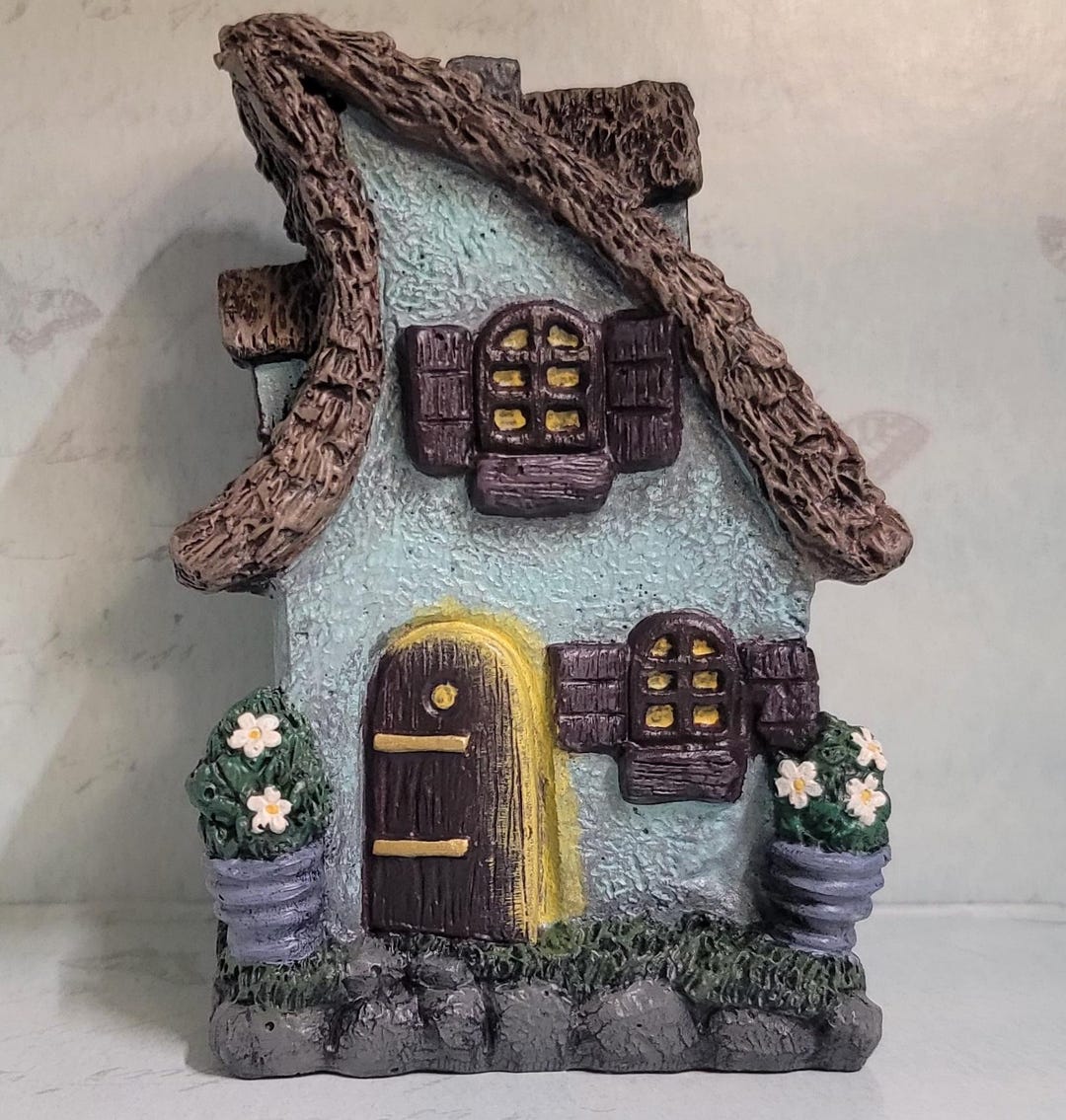Light Blue Fairy House - Etsy