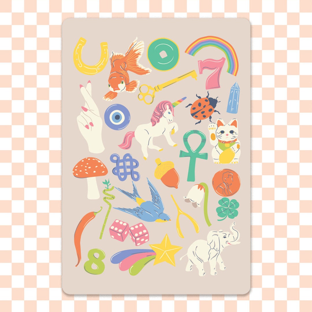 Good Luck Lucky Charm Fridge Magnet - Designed & Made in Melbourne - Etsy