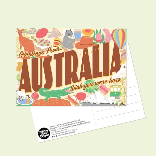 Australian Postcards - Etsy Australia
