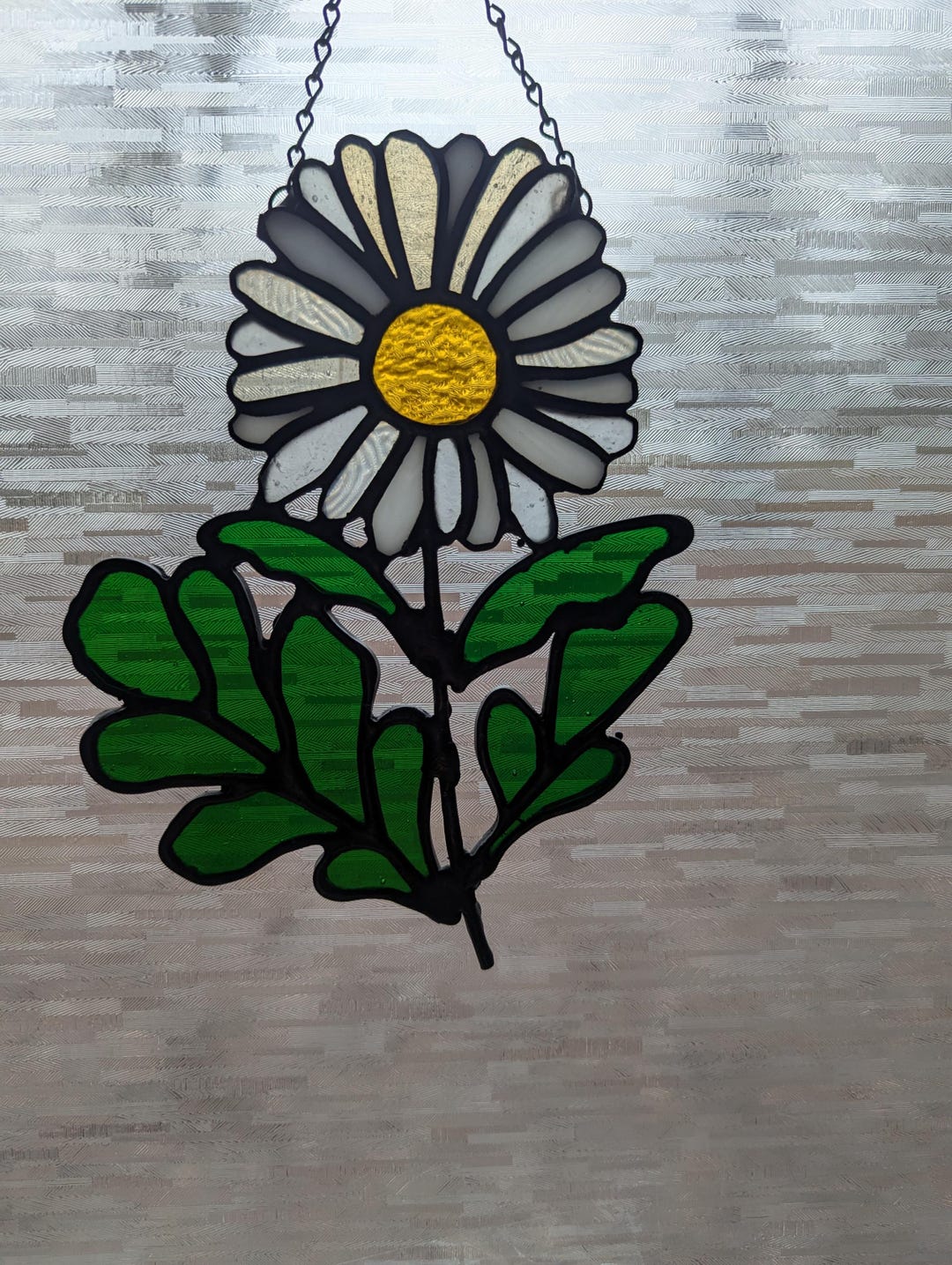 Stained Glass Daisy - Etsy