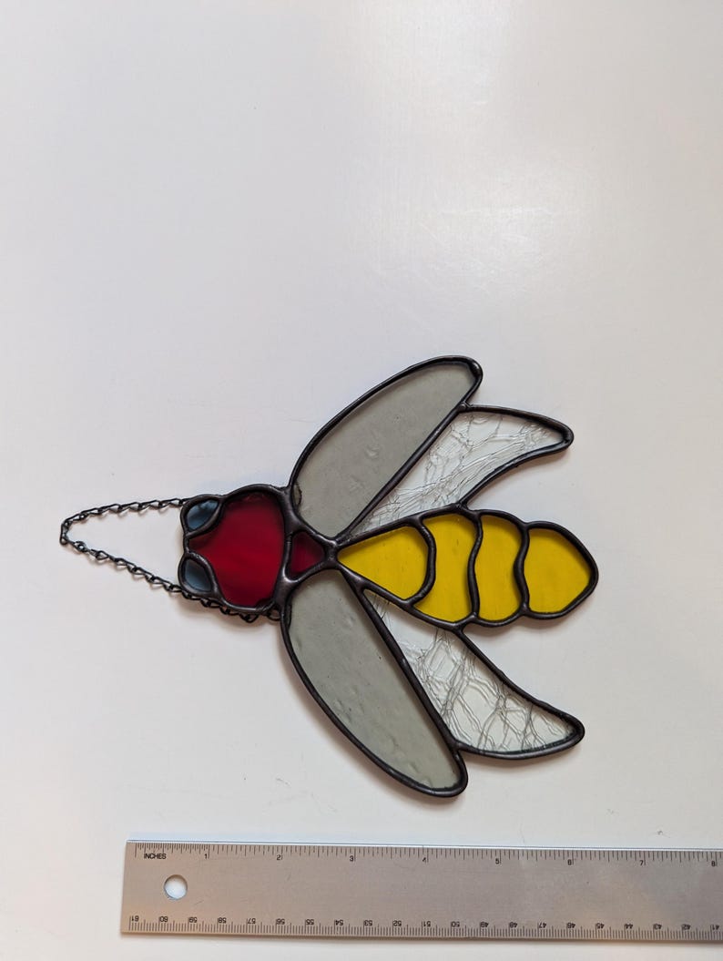 Stained Glass Firefly (lightning Bug) - Etsy