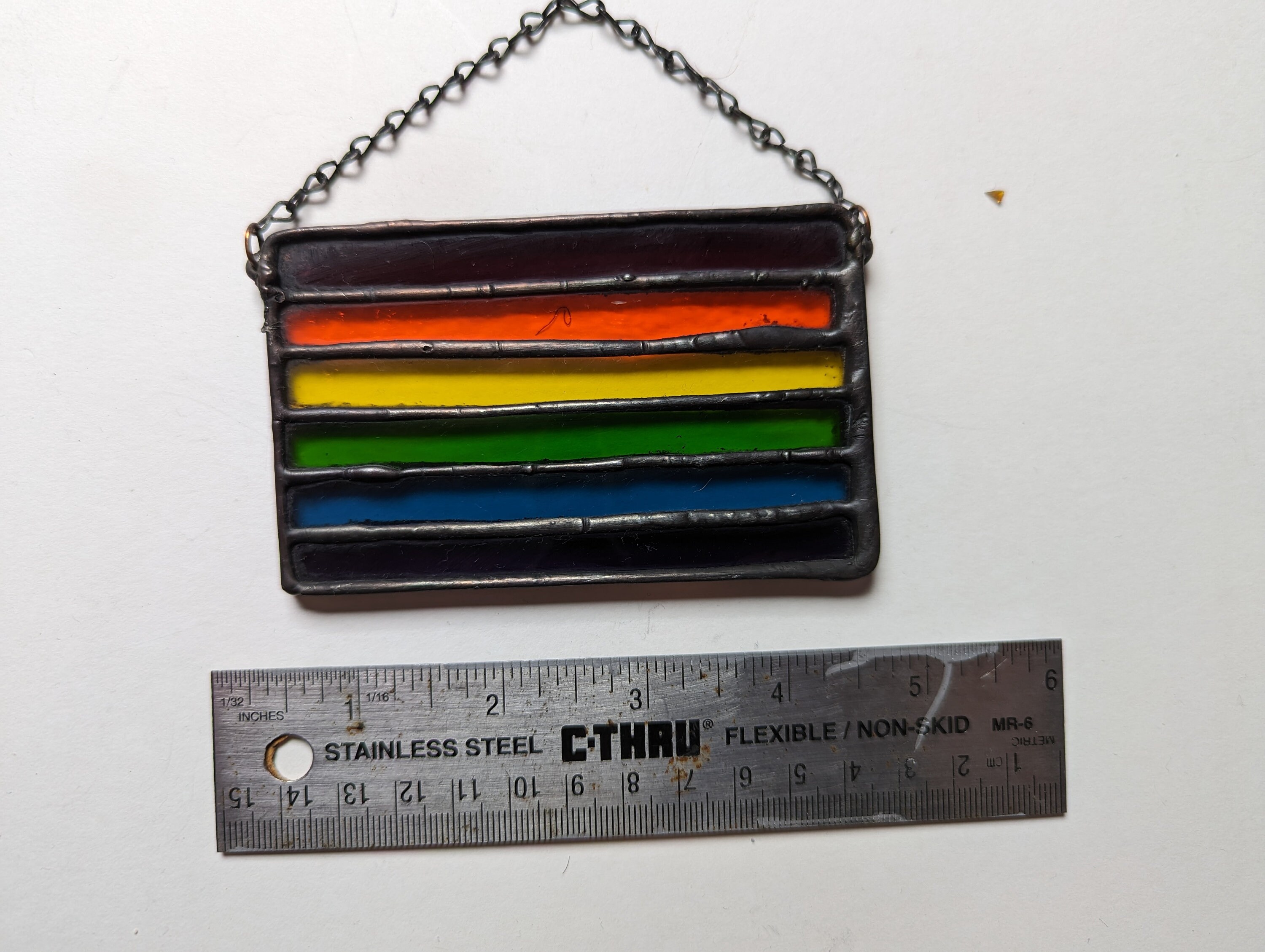 Stained Glass Pride Flag - Etsy