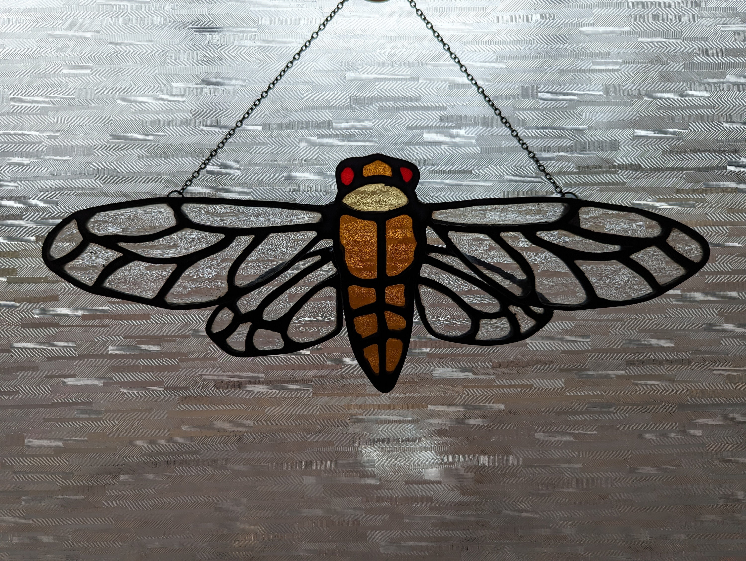 Stained Glass Cicada - Etsy
