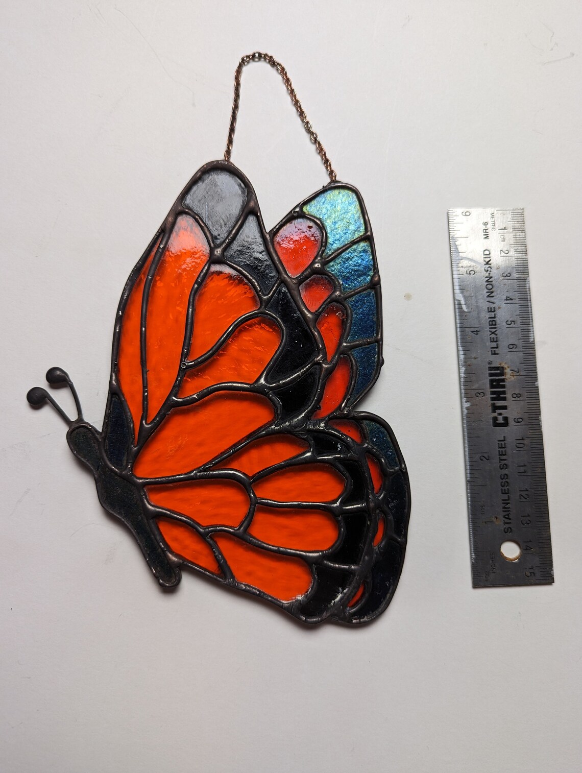 Stained Glass Butterfly Flying - Etsy