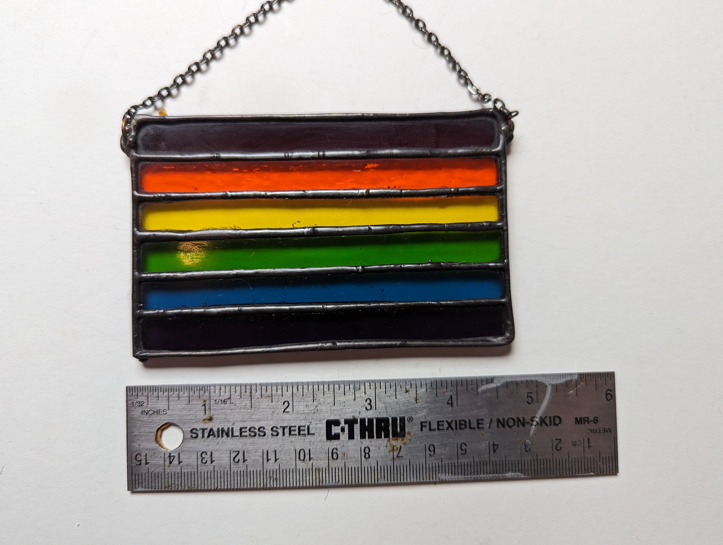 Stained Glass Pride Flag - Etsy