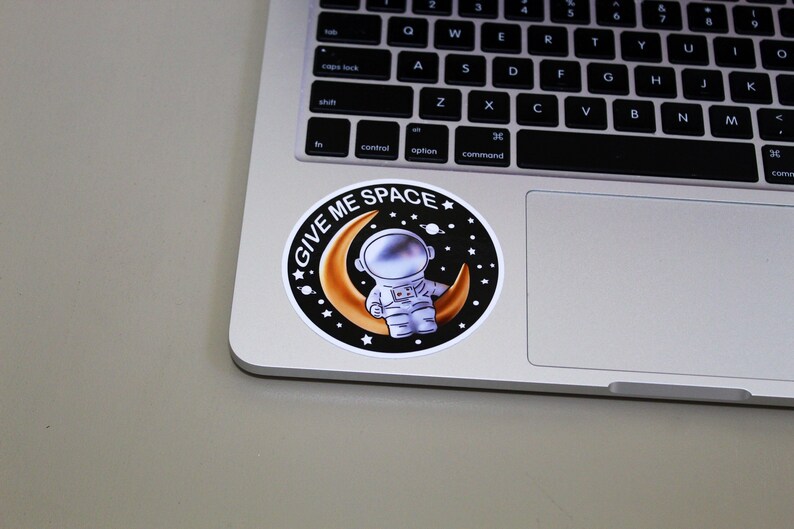 Give Me Space Sticker Astronaut Funny Vinyl Sticker PREMIUM - Etsy