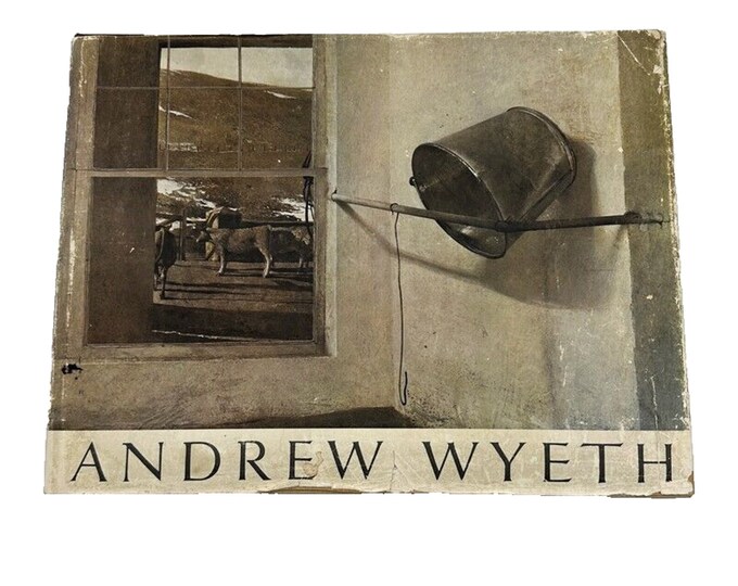 First Printing Andrew Wyeth Book by Richard Meryman 1968 Hardcover 67 ...