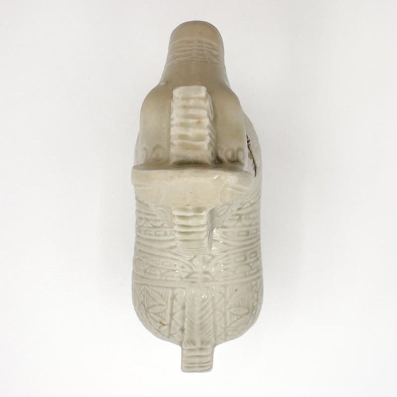 Bitossi Style Horse White Figurine Mid-century Modern Raymor Slipware ...