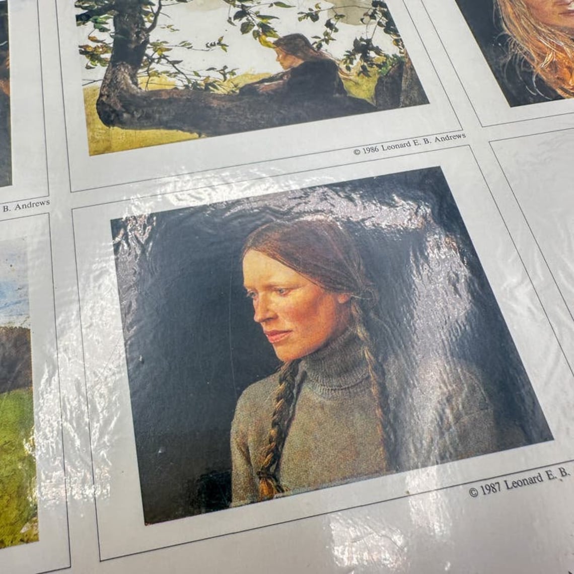 Andrew Wyeth the Helga Pictures 1988 Calendar New Old Stock Teneues ...