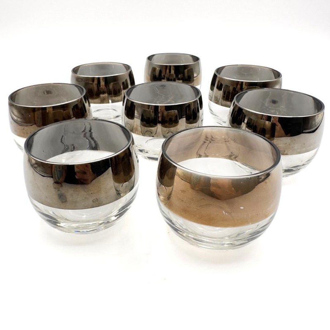 Dorothy Thorpe Roly Poly Punch Cups | Mid Century Retro Barware ...