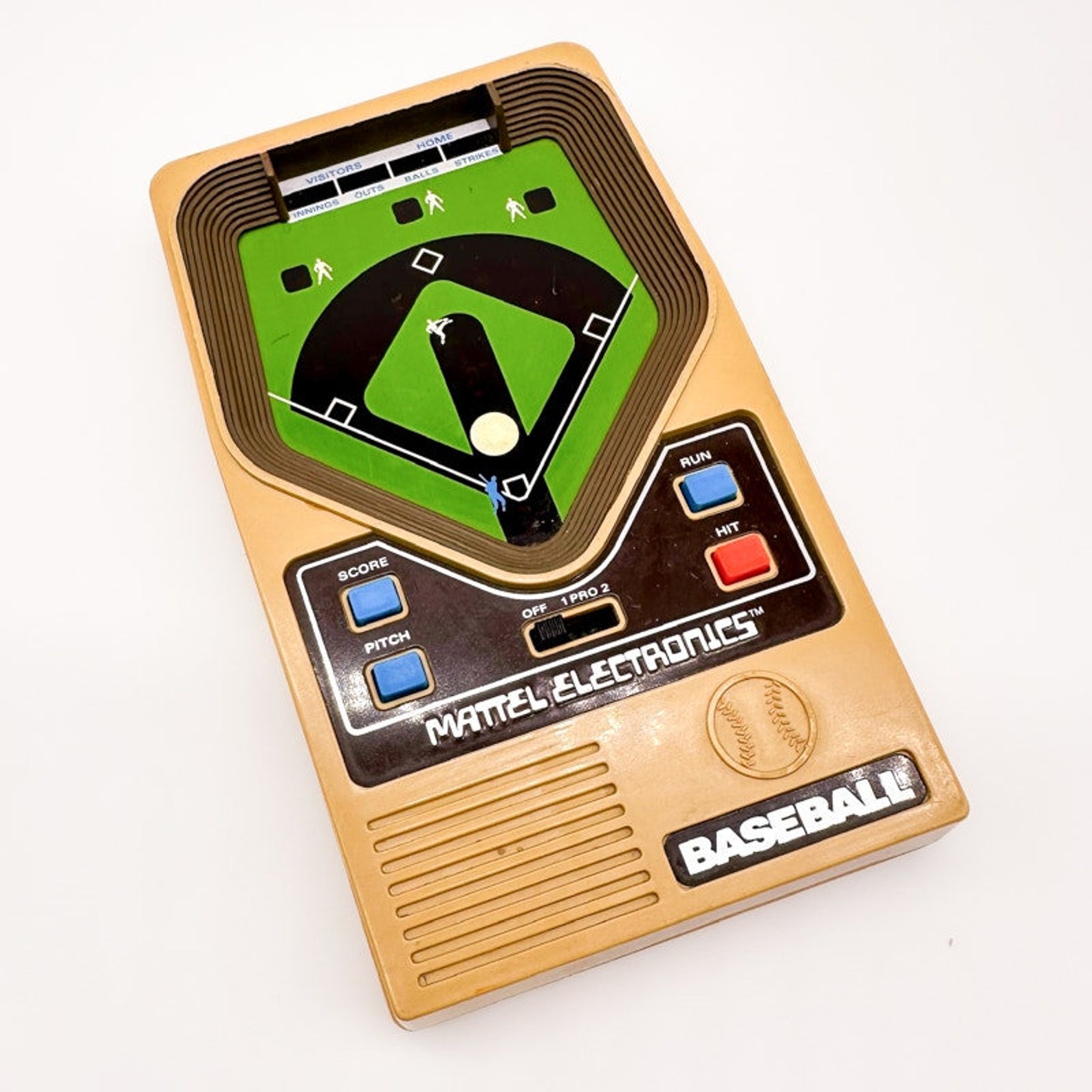 Vintage Original 1978 Mattel Electronics Baseball Handheld Electronics ...