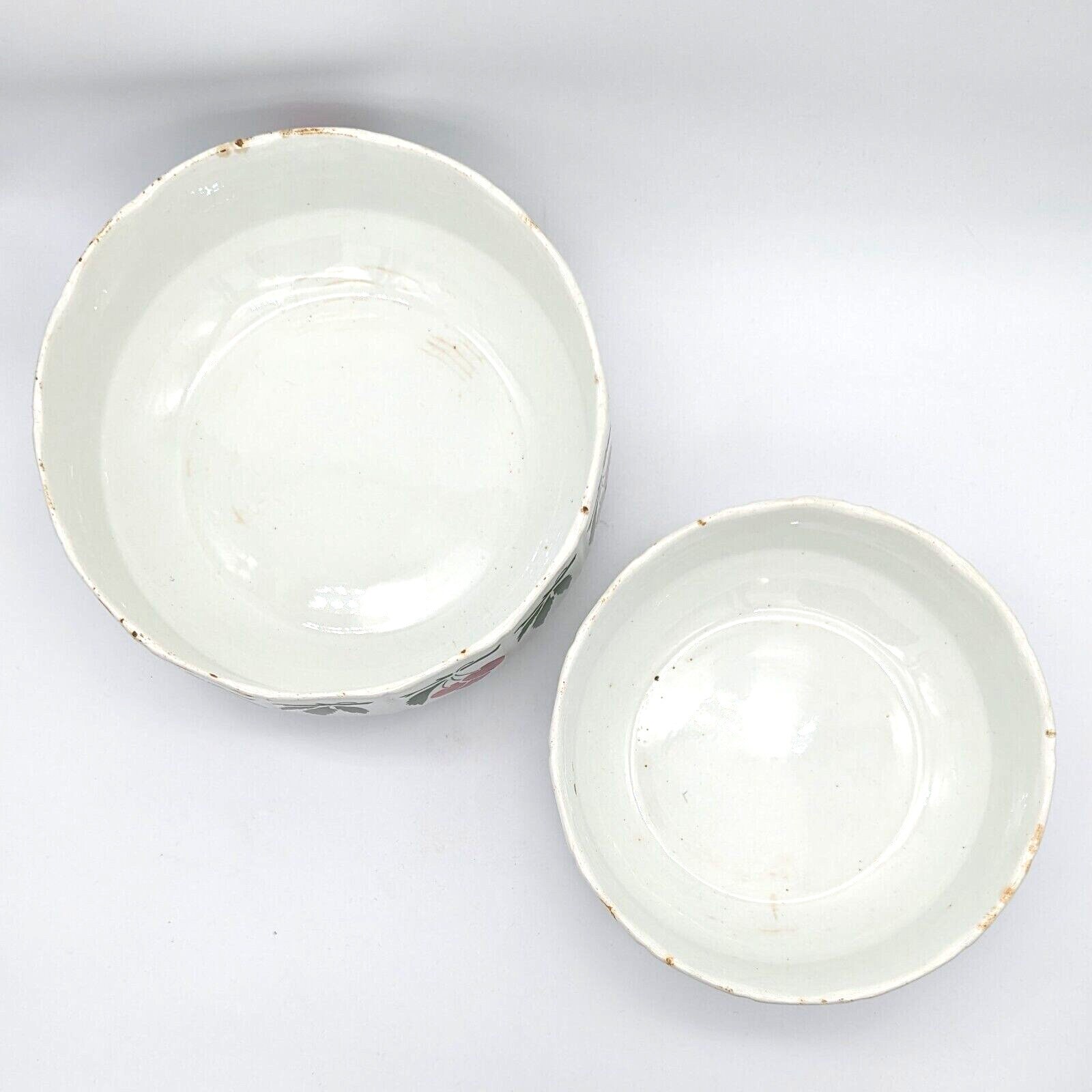 Vintage Arts and Crafts German Stencil Cherries Panel Mixing Nesting ...