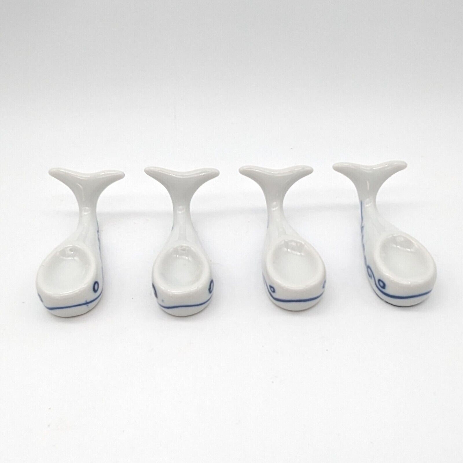 Vintage Porcelain Smiling Whale Salt Cellars Open Salt Pinch - Etsy