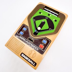 Vintage Original 1978 Mattel Electronics Baseball Handheld Electronics ...