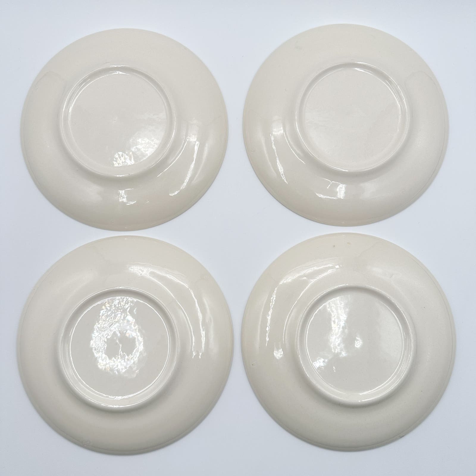 American Ironstone Starfire Dinner Plates Set of Four Retro 70s Vintage ...