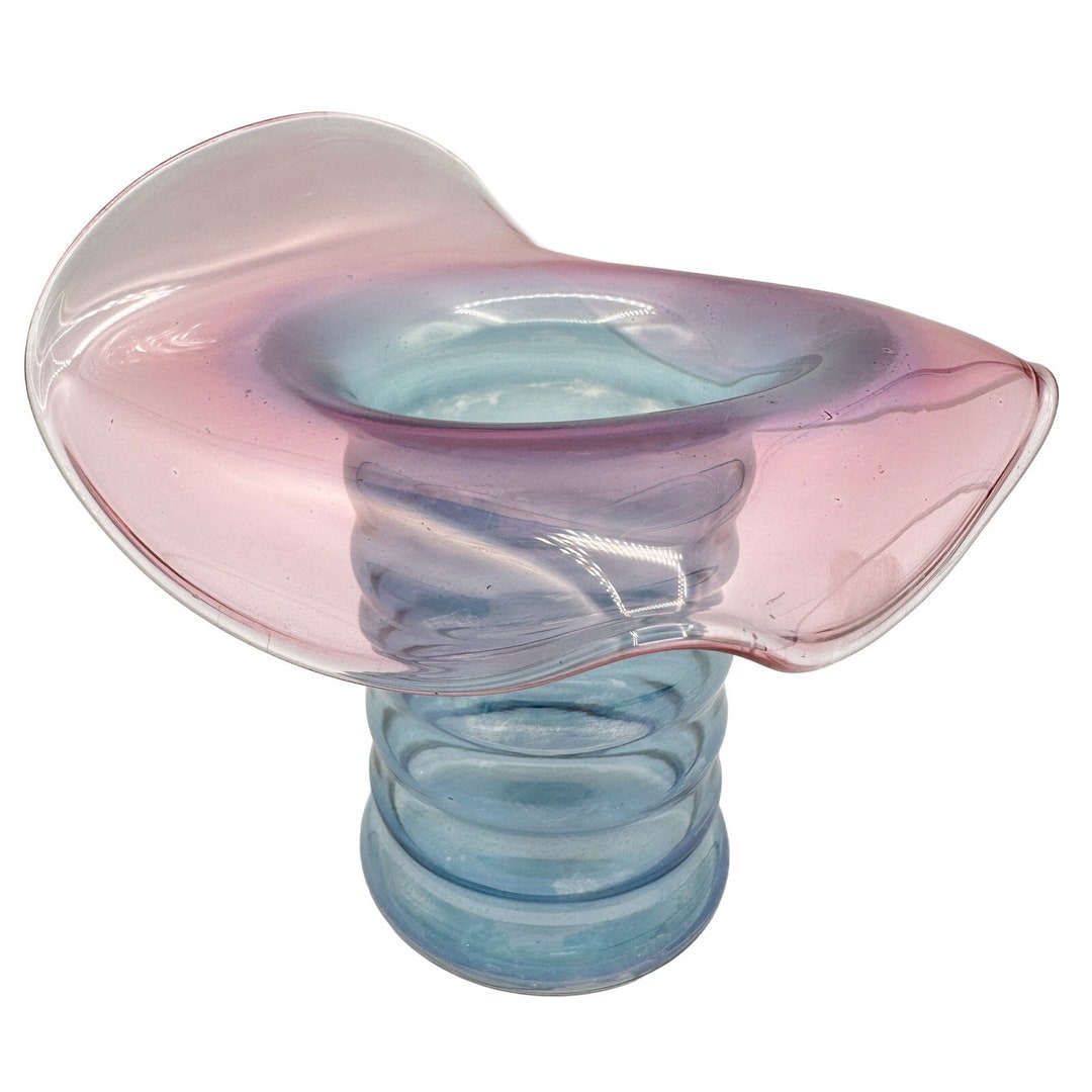 Dunbar Flint Glass Co. Aramis Whimsy Hat Vase Jack in the Pulpit ...