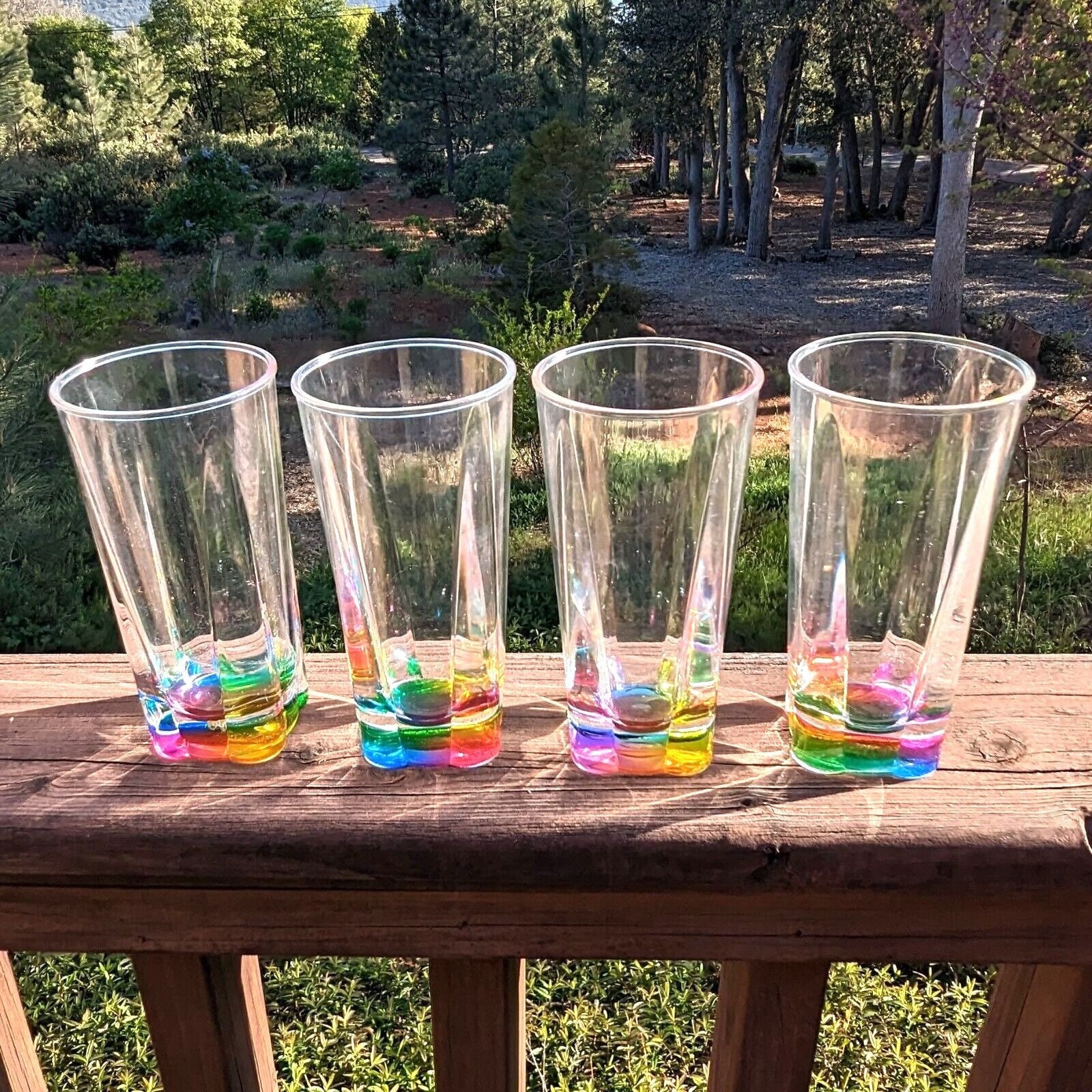 Merritt International Teardrop Acrylic Rainbow Highball Glass PRICE PER ...