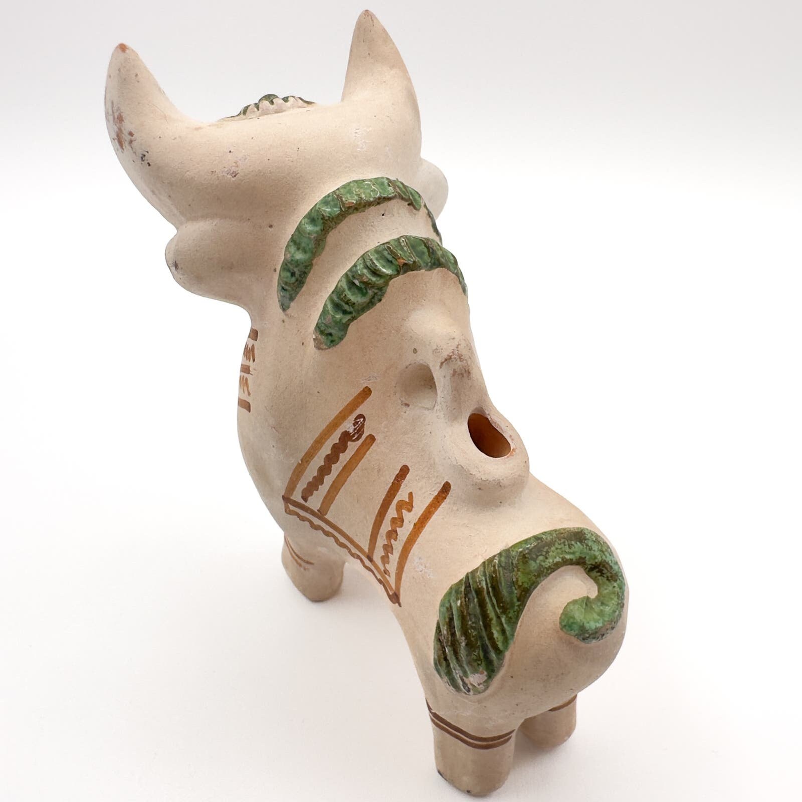Peruvian Pottery Bull Torito De Pucara Terracotta Sculpture Figurine ...