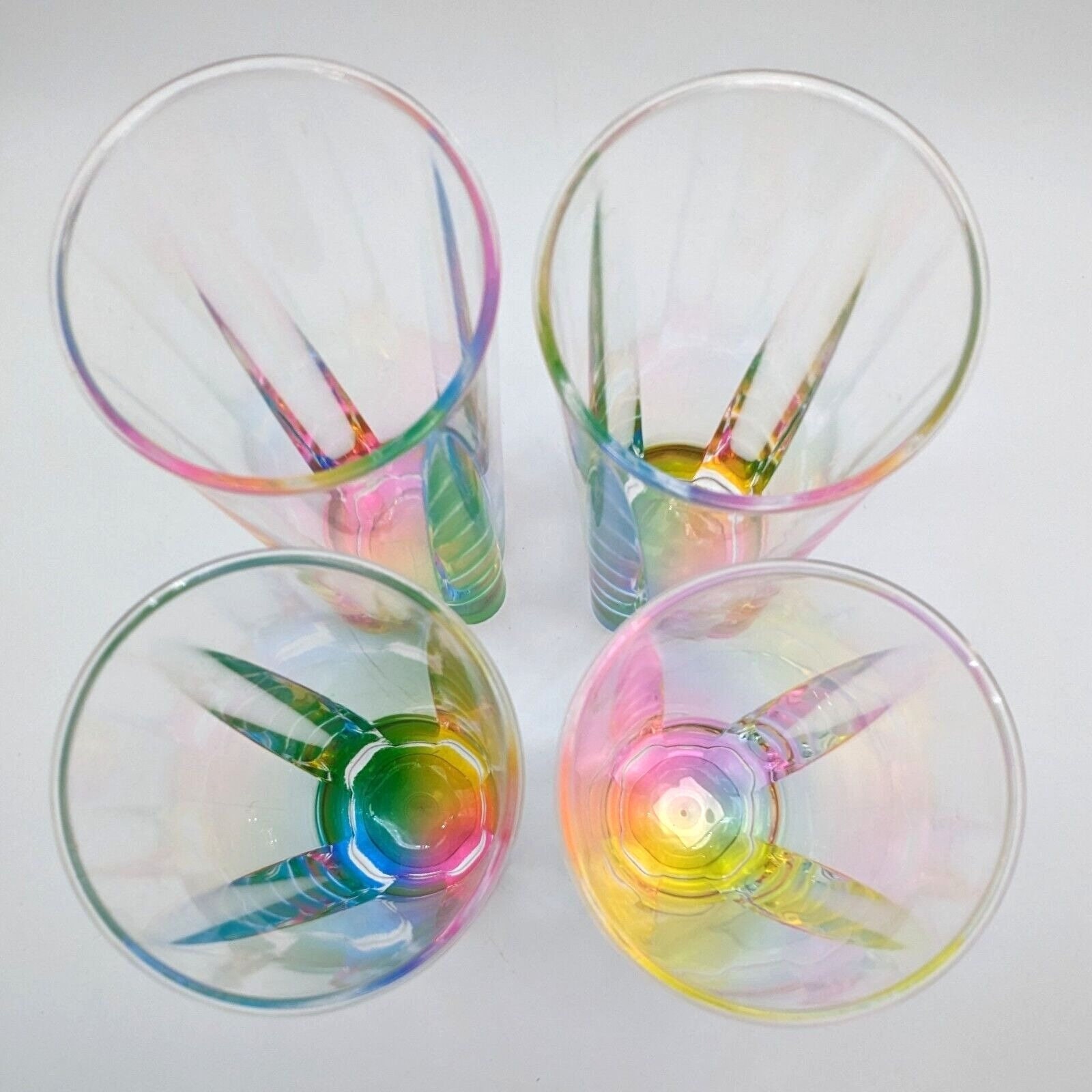 Merritt International Teardrop Acrylic Rainbow Highball Glass PRICE PER ...