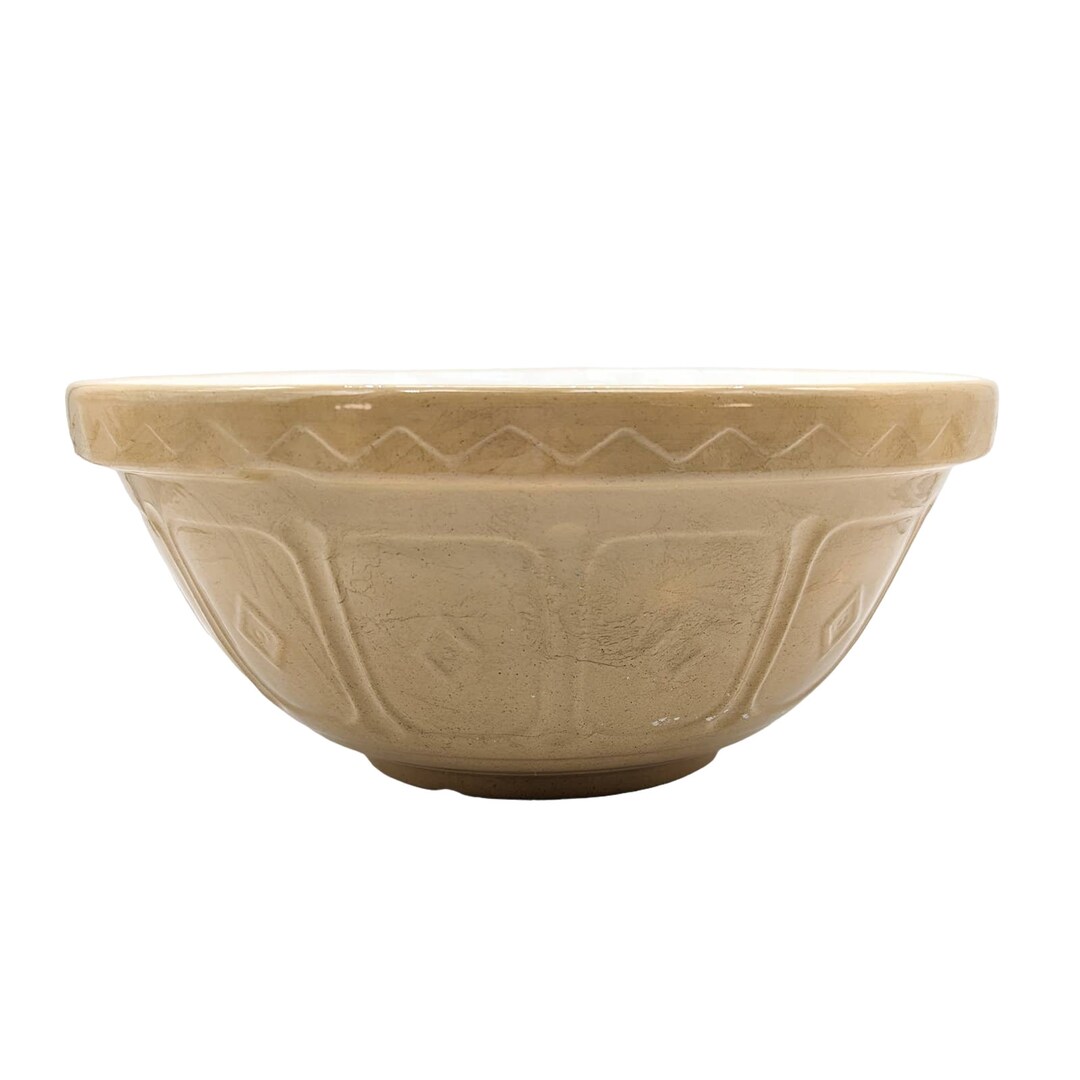 Vintage Mason Cash & Co. Large Mixing Bowl #18 Made in Church Gresley ...