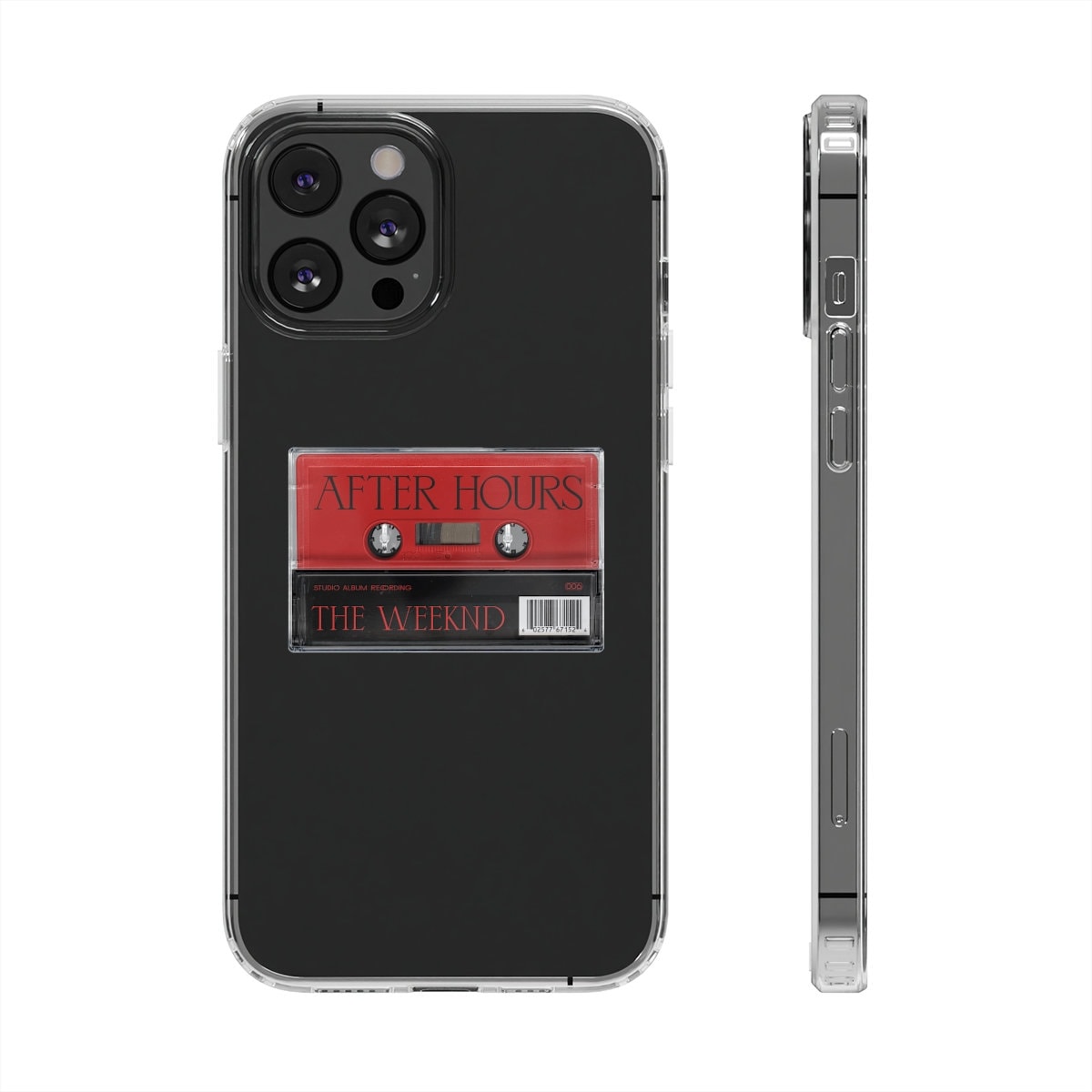 The Weeknd After Hours Cassette Tape Parody Protective Clear iPhone ...
