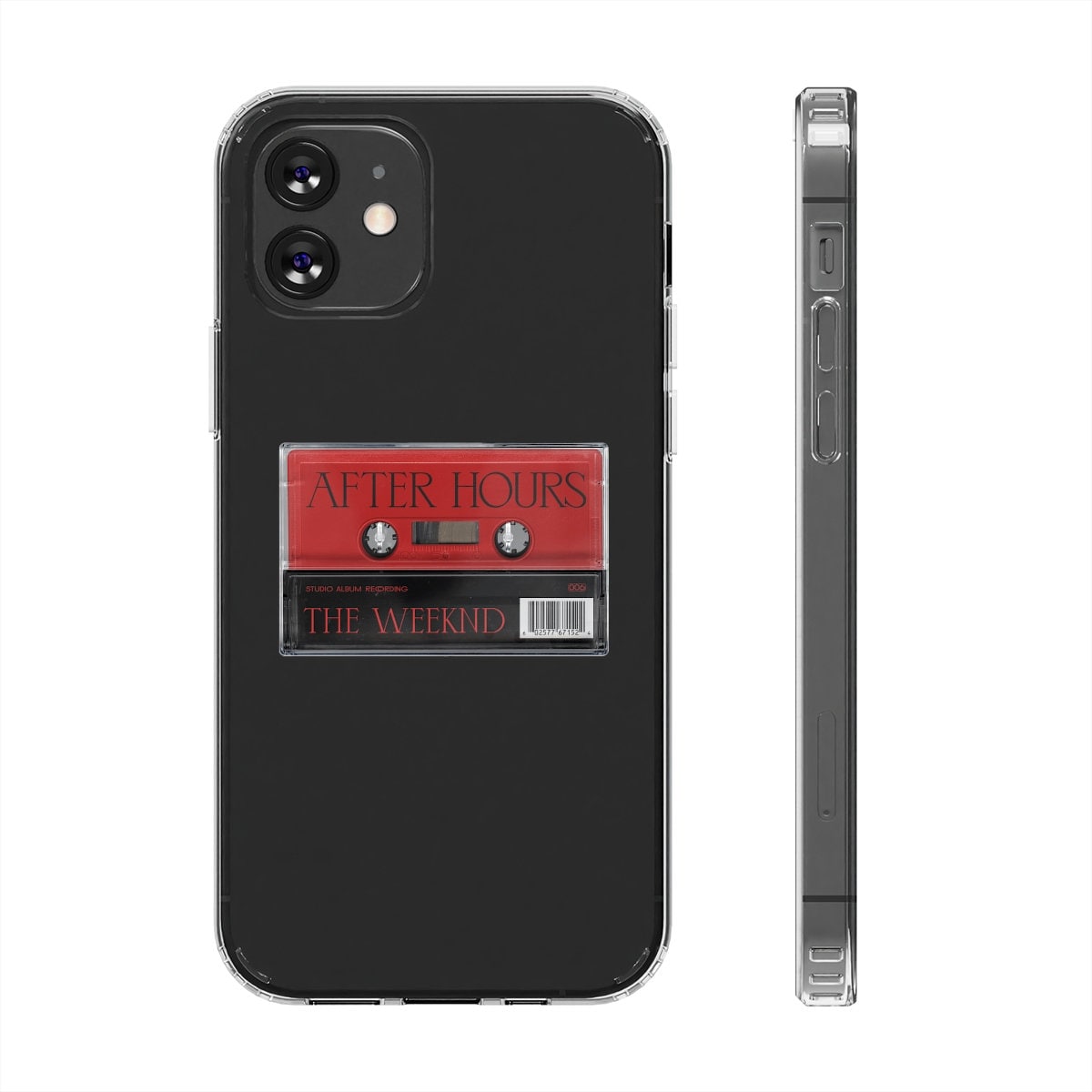 The Weeknd After Hours Cassette Tape Parody Protective Clear iPhone ...
