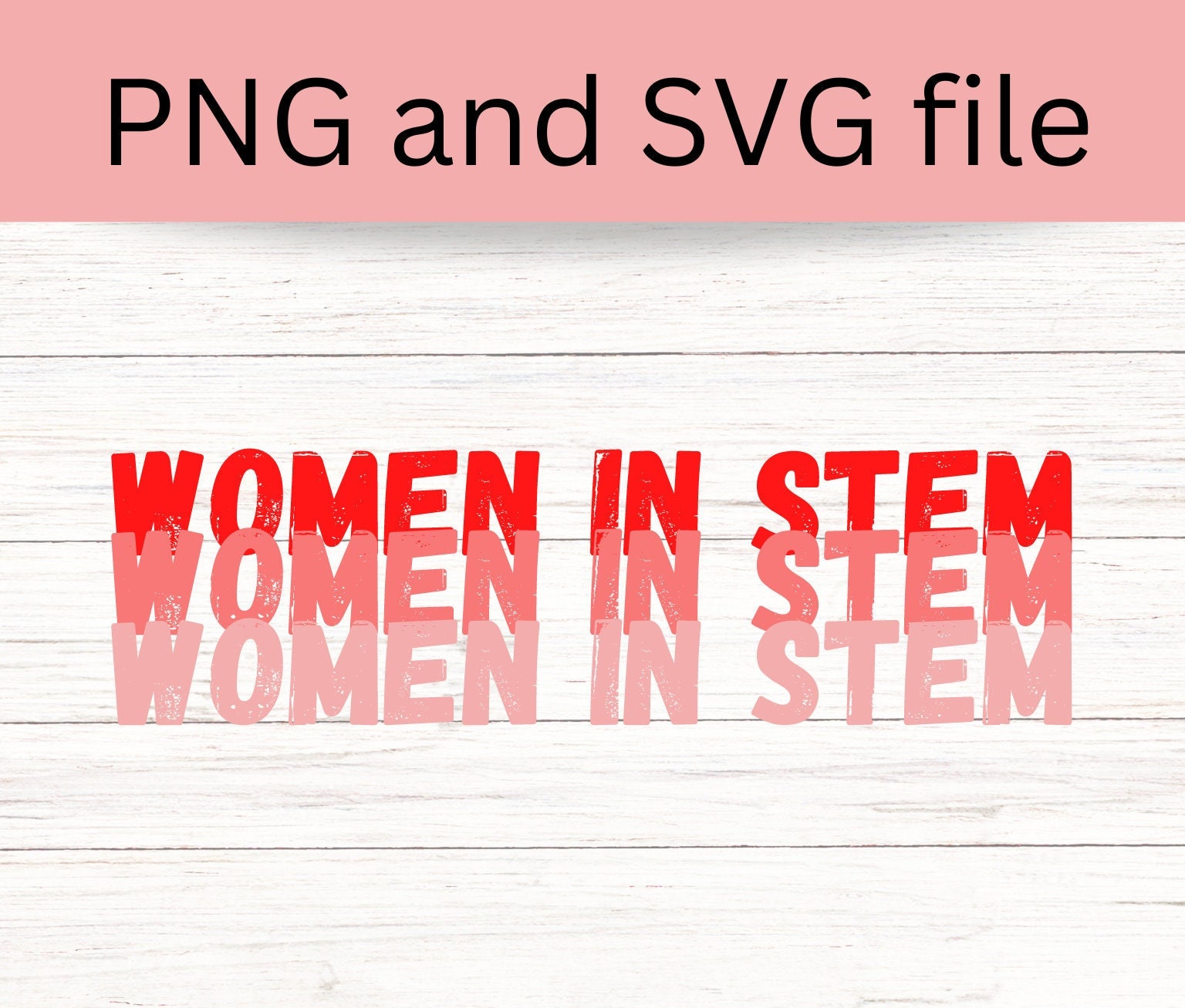 Women in Stem SVG Women in Stem PNG Women in Stem Cut File - Etsy