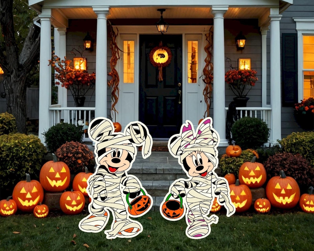 Mickey and Minnie Mummy - Etsy